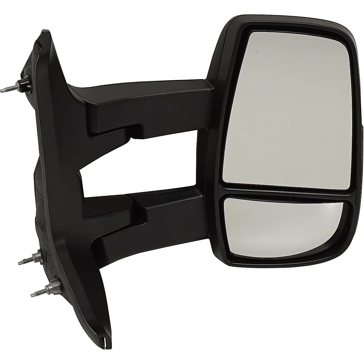 Kool Vue Driver & Passenger Side Manual Heated Towing Mirrors for Ford Transit-250 Transit-350 Transit-150 Transit-350 HD 2015-2019 Without Signal Light Textured Models With Medium or High Roof