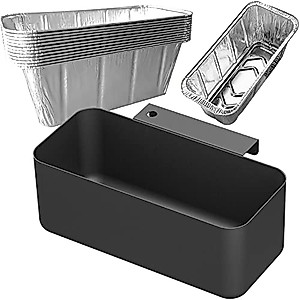 Grease Catcher for Blackstone Griddle with 12 Pack Blackstone Grease Cup Liners, Griddle Accessories Kit