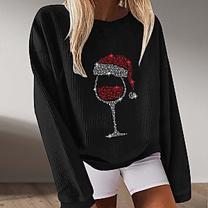 Christmas Shirts Womens Blue Jean Jacket for Women Denim Christmas Shirts for Women Ugly Christmas Sweatshirt Shirts for Women Xmas Holiday 2023 colthes Hoodie Pullover Blouses Sweaters Cardigans