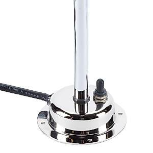 39" Commercial Heat Lamp – Flexible Glow, Aluminum Single arm Warmer with red Bulb for Kitchen & Restaurant, HL819500, 120V 250W