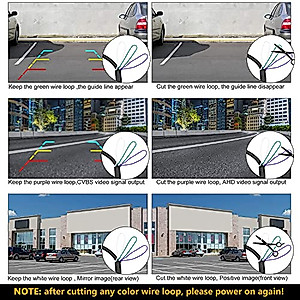 NATIKA Backup/Front/Side View Camera: No Distortion Effect Starlight Night Vision HD Metal Flush or Surface Mount CVBS | AHD Reverse Rear View Backup Camera for Cars Pickup Trucks SUVs RVs Vans