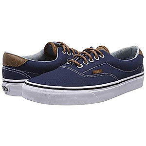 Vans Men's Low-Top Sneakers, Dress Blues/Acid Denim, 11.5 Women/10 Men
