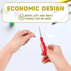 5" Kids Scissors, 24 Pack Blunt Tip Small Scissors Stainless Steel Safety Scissors, Comfort Grip Toddler Scissors for School Kids Classroom Children Craft Paper, School Supplies for Kids