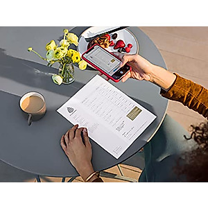 PC Universal Tango X Smart Wireless Printer with Indigo Linen -Cover – Mobile Remote Print, Scan, Copy, HP Instant Ink 3-Port USB Charger