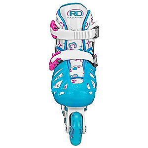 Roller Derby Girls Tracer Adjustable Inline Skates (Blue, Medium (2-5))
