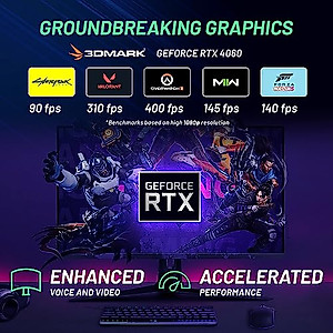 Skytech Blaze Gaming PC Desktop – Intel Core i5 12400F 2.5 GHz, NVIDIA RTX 4060, 1TB NVME SSD, 16GB DDR4 RAM 3200, 650W Gold PSU, 11AC Wi-Fi, Windows 11 Home 64-bit