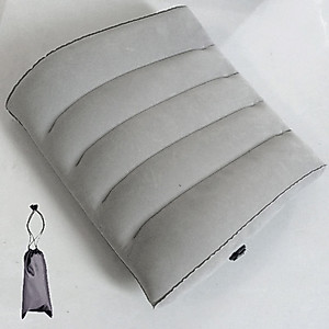 MYRRHE Travel Pillows， Portable Ultralight Inflatable Pillow PVC Sleep Cushion Office Travel Bedroom Hiking Collapsible Waist