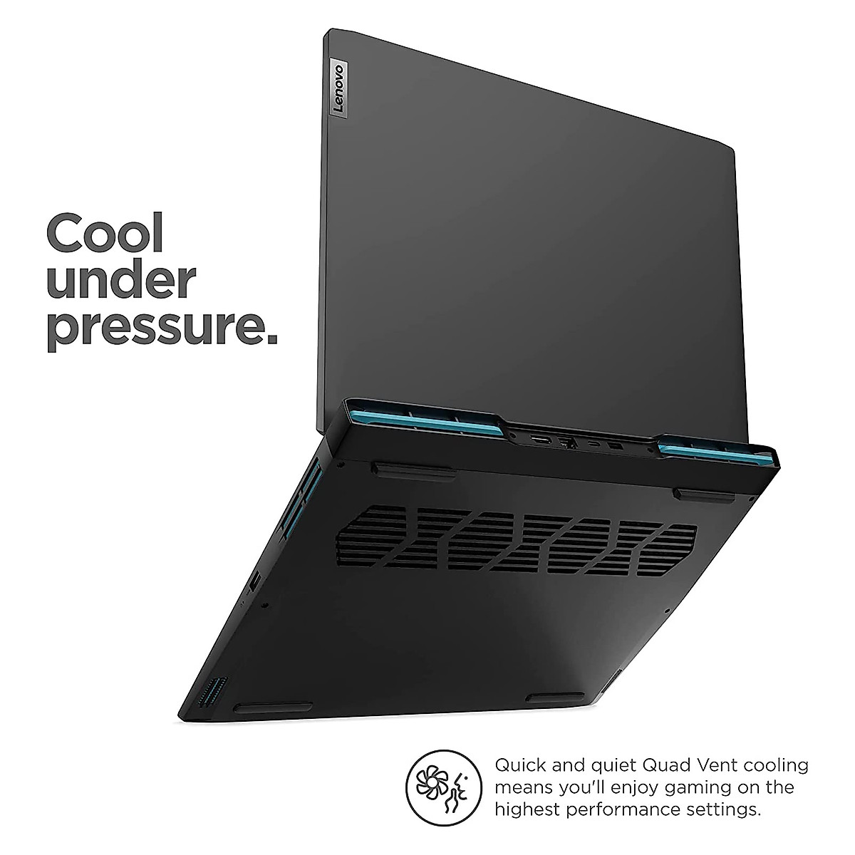 Lenovo Ideapad 3i Gaming 15.6" FHD 120Hz Laptop, Intel Core i7-12700H, 16GB RAM 2TB PCIe SSD, GeForce RTX 3050Ti Graphics, Backlit Keyboard, Onyx Grey with TWE HDMI Cable