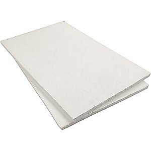 Lynn Manufacturing Ceramic Fiber Board Insulation, 2300F-Rated, 15" x 24" x 3/4", Pack of 2, for Boiler, Stove, Forge, Kiln, Baffle Board, 1022