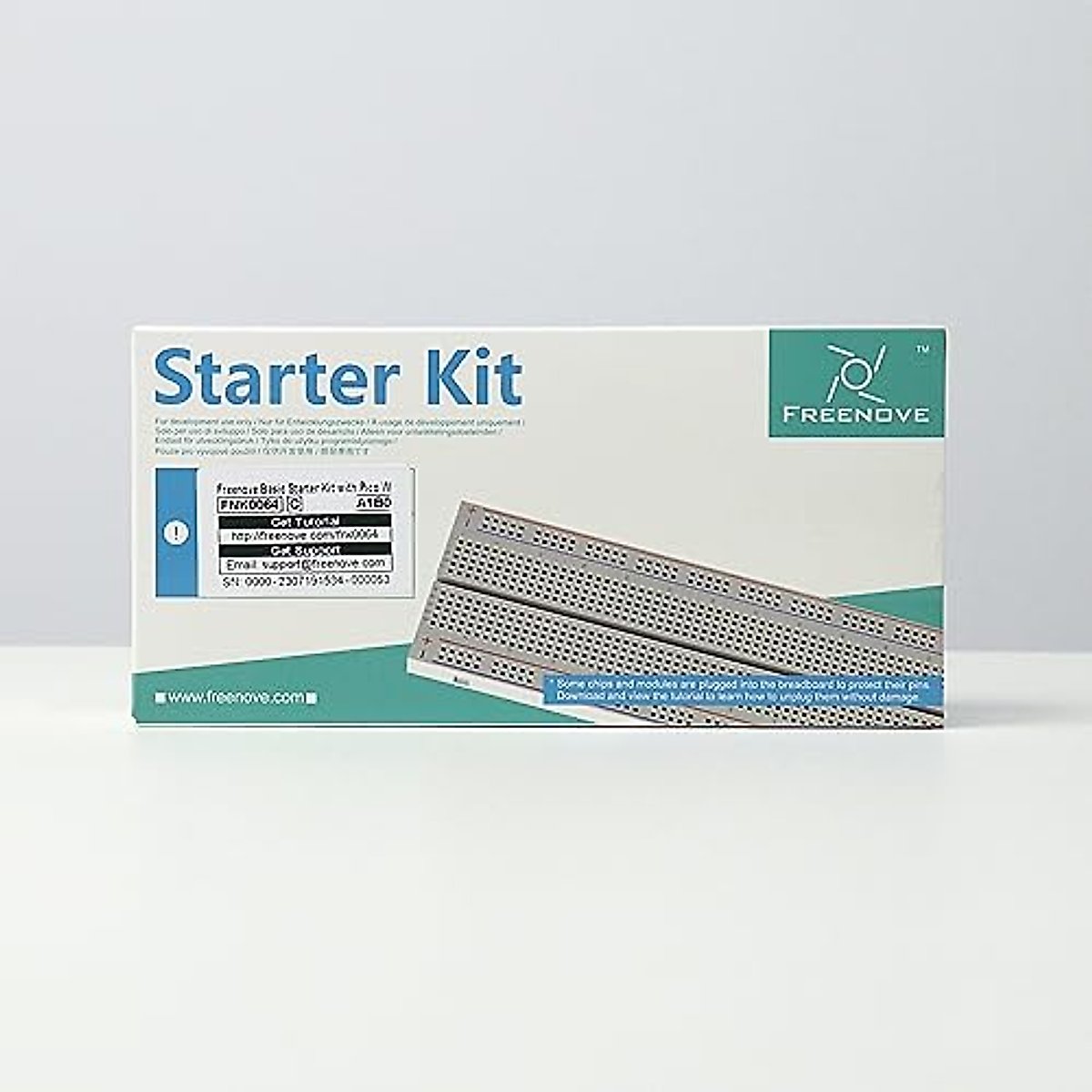 Freenove Basic Starter Kit for Raspberry Pi Pico W (Included), Dual-core Arm Cortex-M0+ Microcontroller, 386-Page Detailed Tutorial, 142 Items, 55 Projects, Python C Code