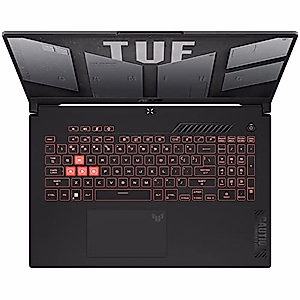 EXCaliberPC 2023 ASUS TUF Gaming A17 FA707NU-DS74 (AMD Ryzen 7 7735HS, 32GB RAM, 1TB NVMe SSD, RTX 4050 6GB, 17.3" 144Hz FHD, Windows 11) Gaming Notebook - Mecha Gray