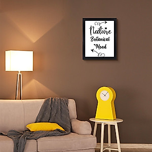 Golden State Art, 16x20 Picture Frame - Wide Molding - Wood Grain Rustic Style - Great for Displaying Pictures, Puzzle, Poster, Artwork (Black, 2 Pack)