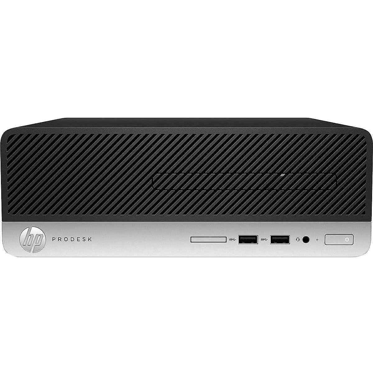 HP ProDesk 400 G6 Small Form Factor Desktop, Intel Core i5-9500, 16GB DDR4 RAM, 512GB SSD, Intel UHD Graphics 630, Windows 10 Pro (Renewed)