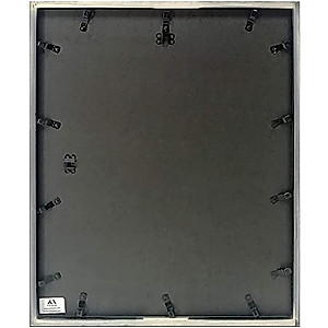 skyDrama Solid Wood 20x24 Picture Frame Black, Display 16x20 Photo without Mat or 20x24 Poster with Mat, Light Weight High Transparent Wooden 20by24 Frame for Wall - 20"x24"/Black/1Pack