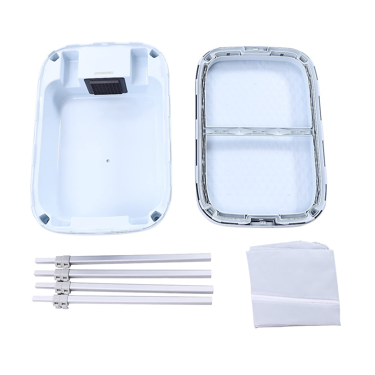 Clothes Dryer Portable Dryer Mini Dryer Machine 850w Hangable and Foldable Touchscreens Used for Drying Clothes or as a Clothes Organizer Time Adjustable Fit Apartment,Travel,Dorm,Rv