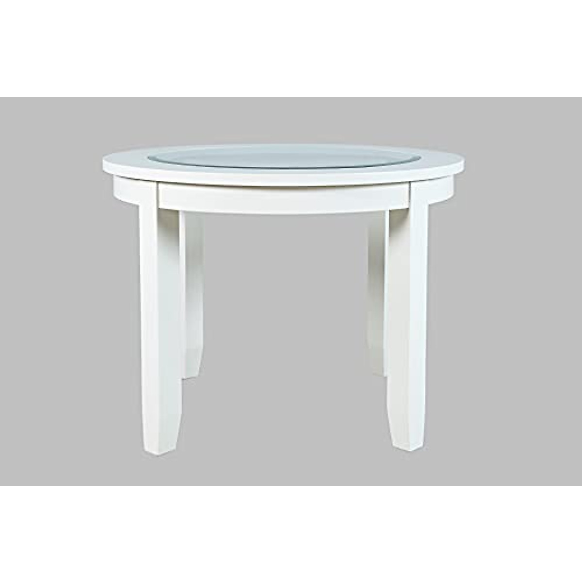 Jofran Inc. Urban Icon 42" Round Glass Inlay Dining Table