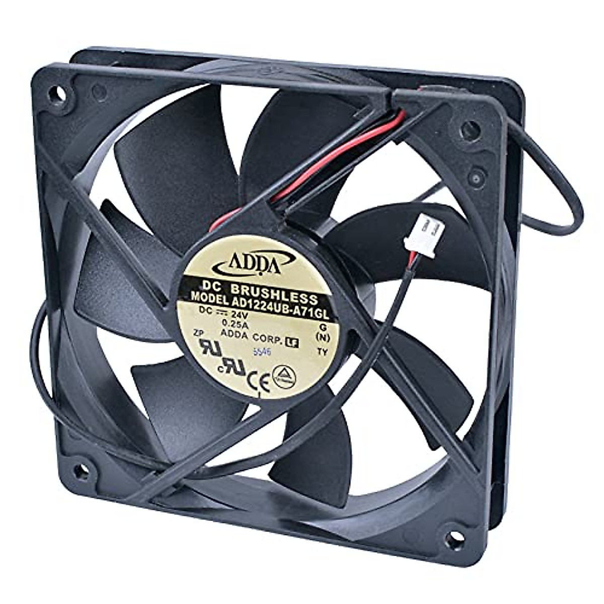 AD1224UB-A71GL 12cm Fan 12025 24V 0.25A Inverter IPC Server Cooling Fan
