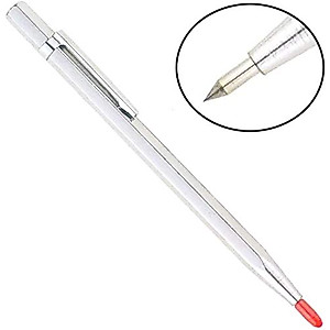 RLECS 2pcs 5.7inch Carve Engraver Scribe Scriber Tool for Stainless Steel/Ceramics/Glass,Carving Tungsten Carbide Scribe and Etching Pen