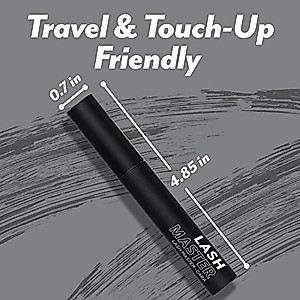 I'M MEME Lash Master-cara | 01 Black | High Volumizing Mascara for Natural-looking Eyelashes | K-beauty