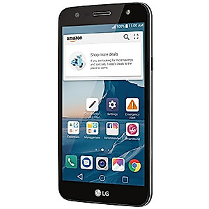 LG X charge - 16 GB – Unlocked (AT&T/Sprint/T-Mobile) - Titanium - Prime Exclusive - with Lockscreen Offers & Ads