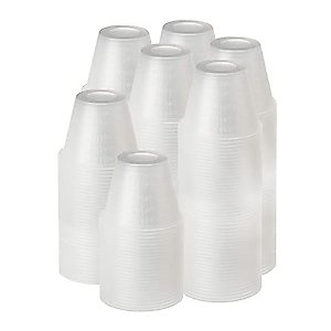 [1000 Count - 1 oz.] Perfect Stix Disposable Graduated Plastic Medicine Cups - For Mixed Pills, Medication Measuring, Resin Mixing, Mouthwash