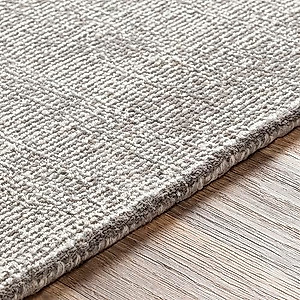 Mark&Day Area Rugs, 8x10 Giles Modern Medium Gray Area Rug, Grey Cream Carpet for Living Room, Bedroom or Kitchen (8' x 10')