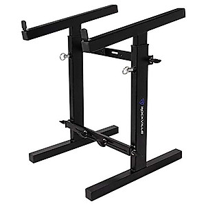 Rockville Portable Mixer Stand - Adjustable Height and Width! (RXS20 )