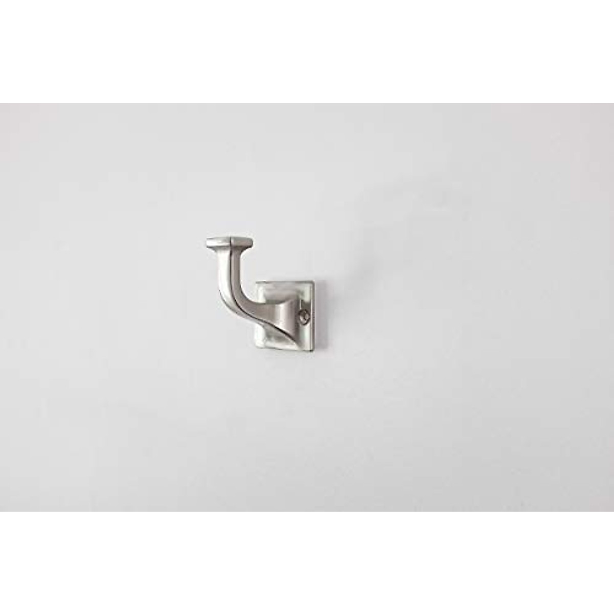 Hickory Hardware Forge Collection Coat Hooks, Wall Hooks for Hanging Coats, Hats, Towels, Robes and More, 2-3/4 Inch Long, Satin Nickel, 1 Pack