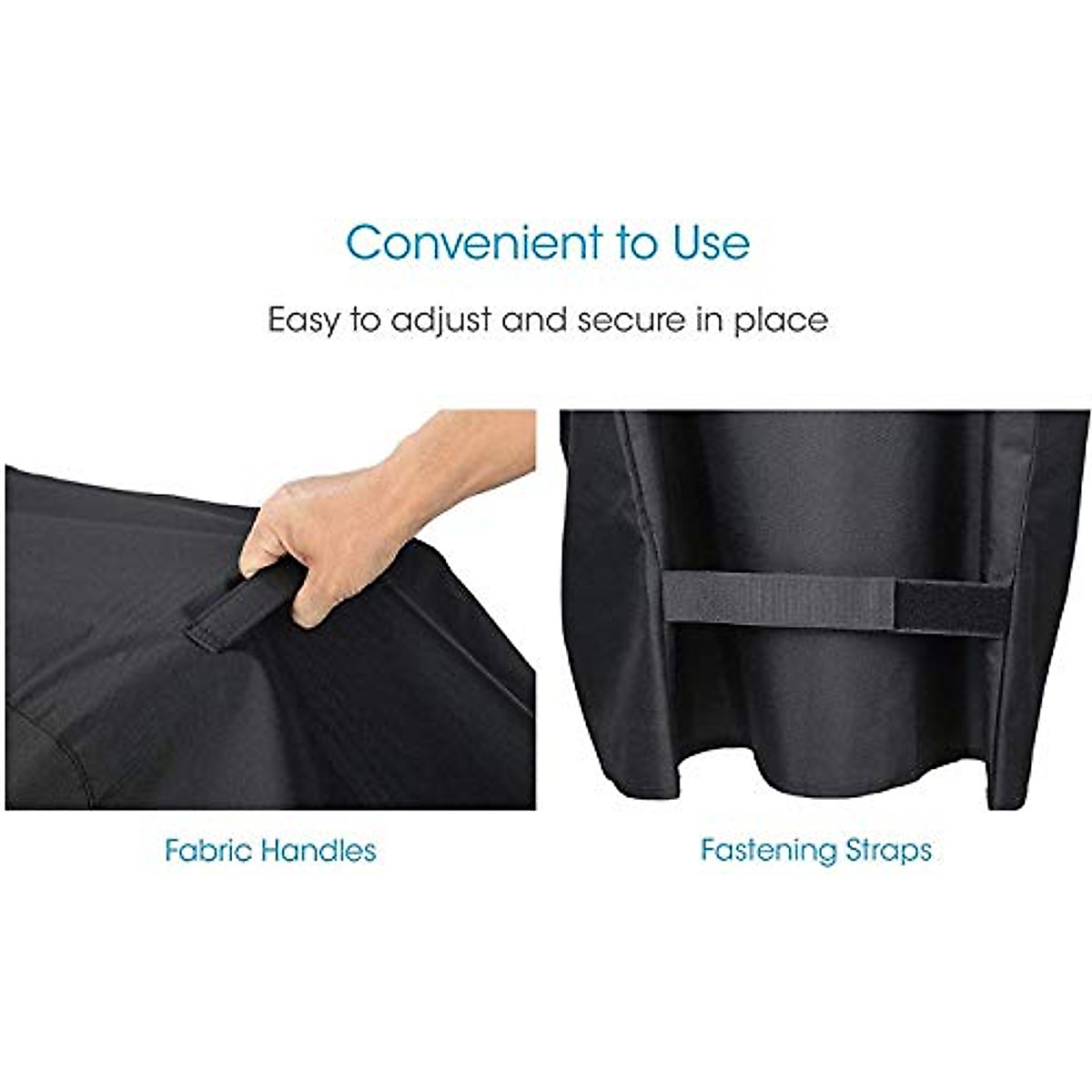 Unicook Heavy Duty Waterproof Barbecue Gas Grill Cover, Small 50-inch BBQ Cover, Special Fade and UV Resistant Material, Fits Grills of Weber Char-Broil Nexgrill Brinkmann and More, 50"W x 22"D x 40"H