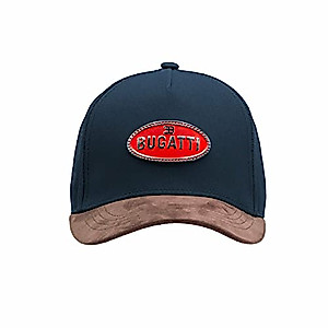 Bugatti Heritage Metal Emblem Hat (Blue)