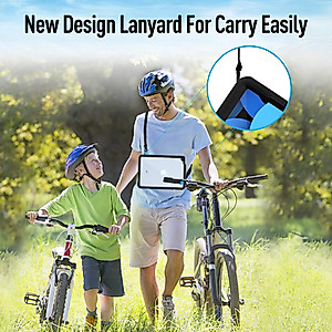 iPad Air 4/5 Waterproof Case 2020/2022, iPad Air 4th Gen/5th Gen 10.9 inch Underwater Protective Dustproof Shockproof Case Cover with 360 Full-Body Protection,with Lanyard and Kickstand