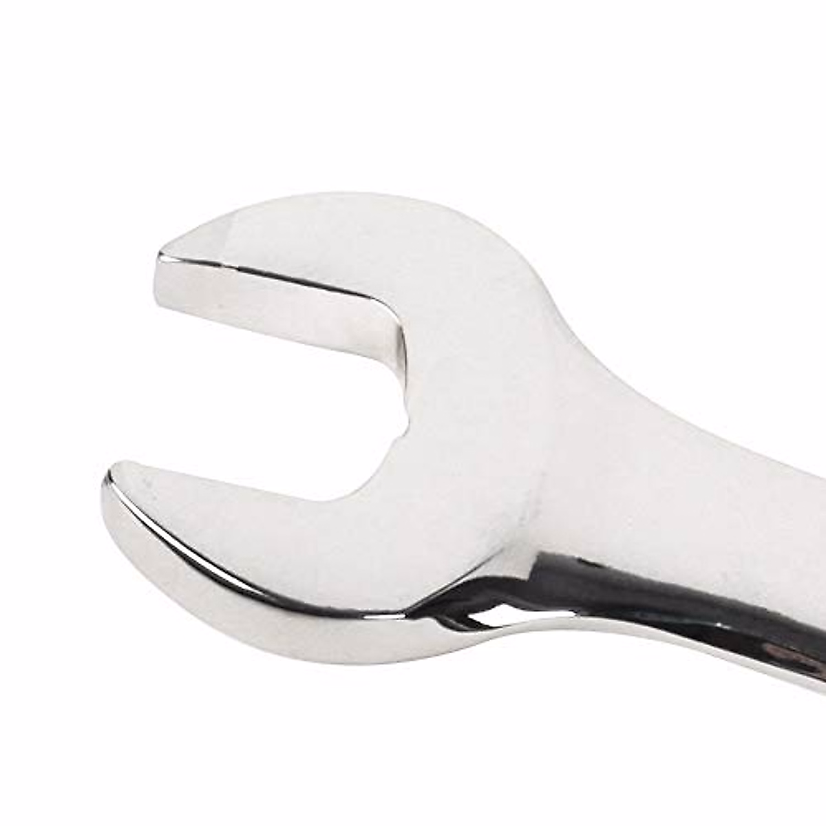 URREA 12-Point Flex Head Socket Wrench - 1/2" Flexible Head Combination Wrench with Ratchet Box End & Fixed Open End - 1270-16