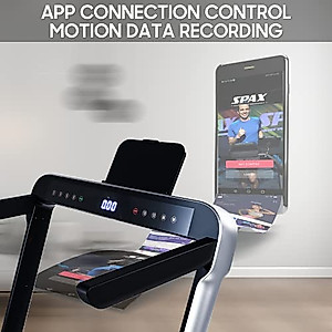 UMAY Foldable Portable Treadmill for Home Office, 7.5 MPH Running & Walking Treadmill 300 lb Capacity with Bluetooth Speaker & APP Control
