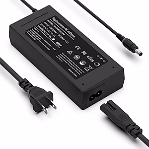 42V 2A Electric Scooter Charger for GOTRAX,PowerFast 1-Prong Inline Connector for 36V Pocket Mod,Diameter 5.5mm, 2.1mm