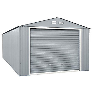 DuraMax 50952 Imperial Galvanized Steel Garage, 12-1/16'W x 19-13/16'D x 8-1/2'H, Lot of 1