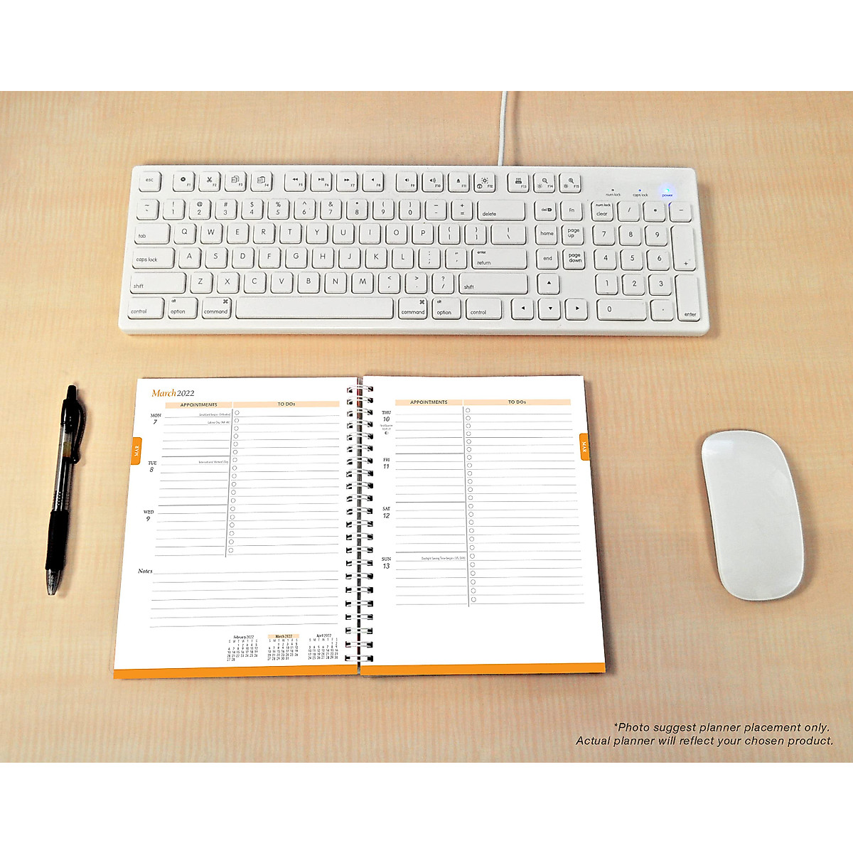 Tuscan Treasure 2022 6 x 7.75 Inch Weekly Desk Planner with Foil Stamped Cover by Plato, Planning Stationery