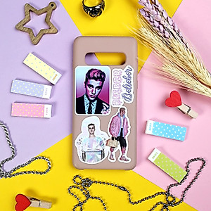 BulbaCraft Pop Singer Stickers - 110pcs R&B Singer Stickers for Teens & Laptops