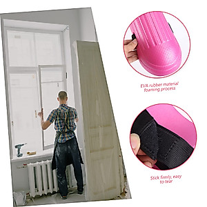 Housoutil 2 Pairs Knee Pads Gel Knee Pads Cleaning Tools Kneeling Pad Planting Knee Pad Garden Knee Protectors Practical Kneeling Cushion Mason Kneeling Cushion Worker Knee Protection Sleeve