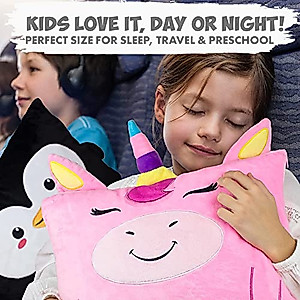 CoPiPa Morgan The Monkey Toddler Pillowcase - Cute Pillow Cases for Small Kids Pillows, Zipper Pillow Case Kids Boys & Girls, Nap Pillow Cover for Toddler, 13x18 Pillowcase, Character Pillows