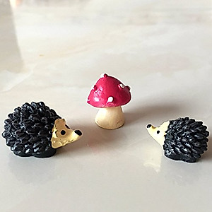 24 pcs Miniature Garden Ornaments, Fairy Garden Animals for Dollhouse Plant Pot, Home Decoration