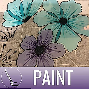 Grafix 11 x 14”, Pad of 25 – Ultra-Clear .005” Film, Acetate Alternative, Glossy Surface for Coverings, Stencils, Color Separation, Window Applications, Transparencies, Count