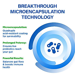 BioTrust Pro-X10 2.0 Probiotic Supplement - Probiotics for Digestive Health with Prebiotics - Immune System Support and GI Health - Free from Gluten, Soy and Dairy, Non GMO - 60 Capsules