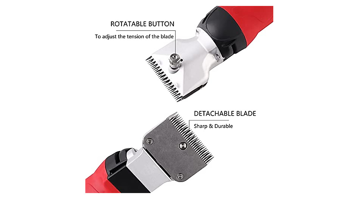 Heavy Duty Horse Clipper 380W by DUCKBOY - Professional Grooming Kit