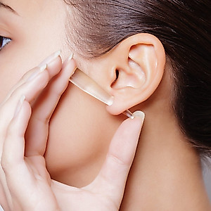 CrazyPiercing Big Ear Gauges Kit 24 Pieces Acrylic Tapers and Plugs Double O-rings Stretching Set