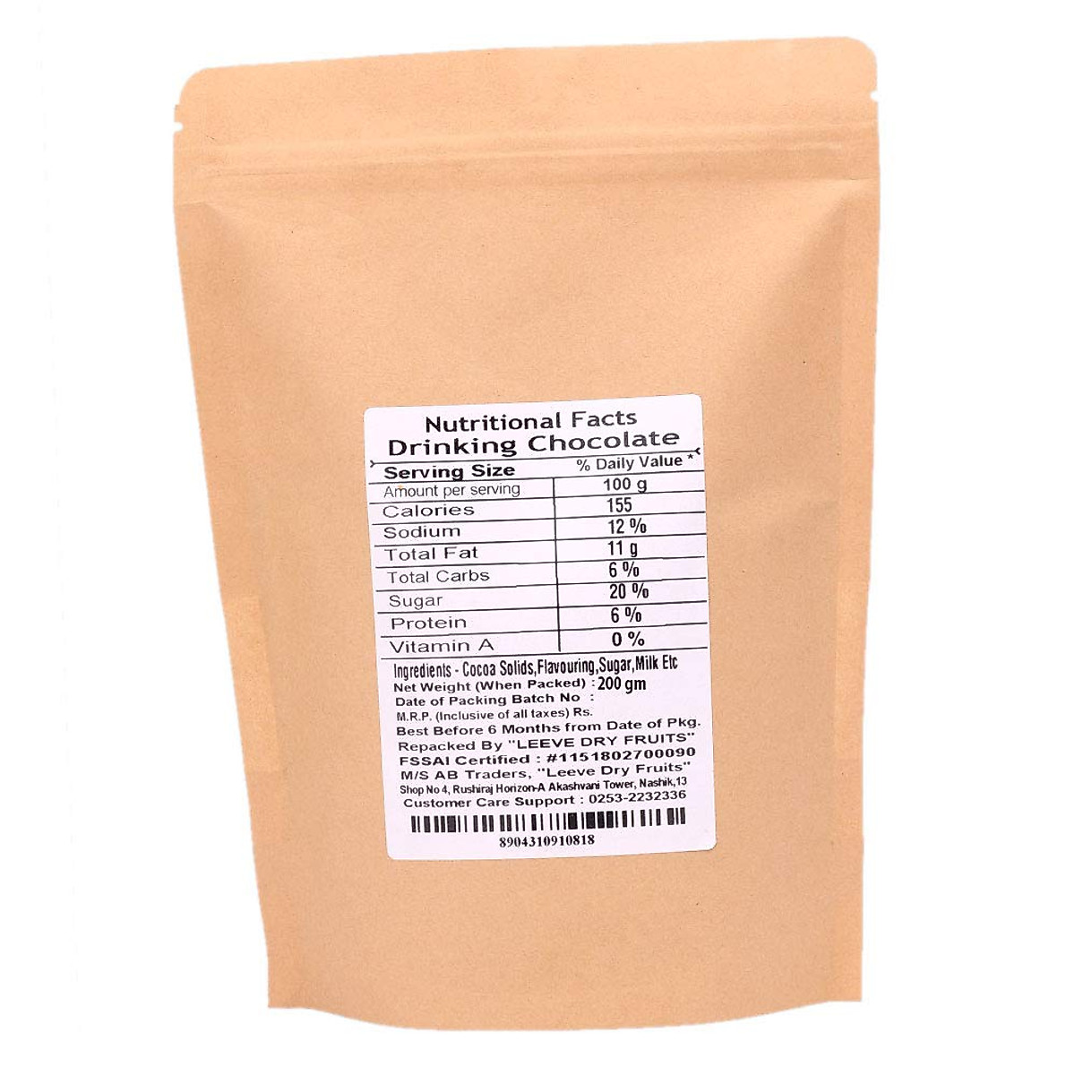 Leeve Drinking Chocolate,200 Gms