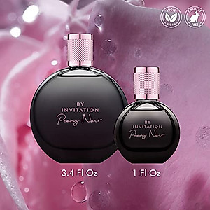 By Invitation Peony Noir from Michael Bublé Fragrances, 1 Fl Oz | Women’s Perfume | Black Coffee, Iris, Rose, Patchouli, Vanilla Perfume | Eau de Parfum | Gift for Women | Vegan & Cruelty Free