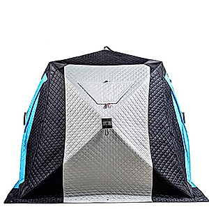 AyfeS Tent for Camping Automatic Pop Up Camping Tent 4 Person Panda Shape with 2 Doors Waterproof Instant Tent for Family Hiking Large Space for Picnic Outdoors