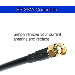 BearExtender Heavy Duty 7 dBi Wi-Fi Antenna w/RP-SMA Extension Cable & Magnet Base