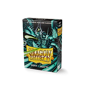 10 Packs Dragon Shield Matte Mini Japanese Mint 60 ct Card Sleeves Display Case