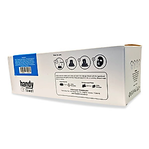 After shave Mask For Men, Menthol Scent, Alcohol Free 40 Applications, 40 Single Use Mens Aftershave Towelettes,Travel Size, Soothes Shaving Irritation.